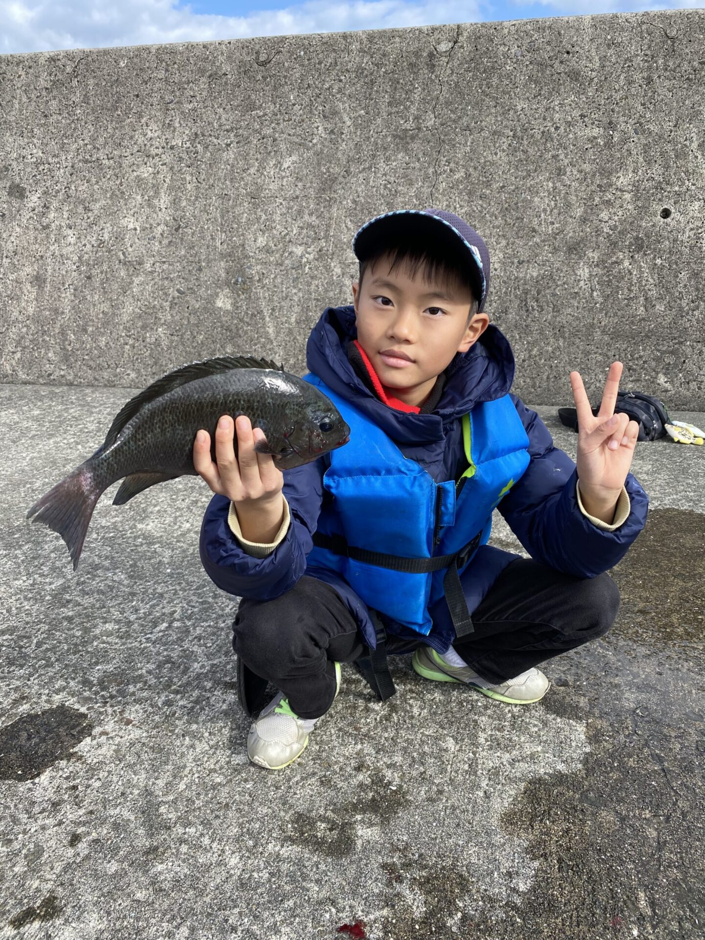 NARI FISHING 大多尾の堤防からのグレのフカセ釣り | NARI.FISHING